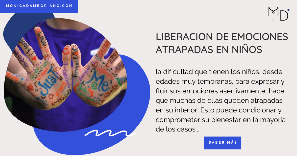 Liberación de emociones atrapadas en niños presencial/online
